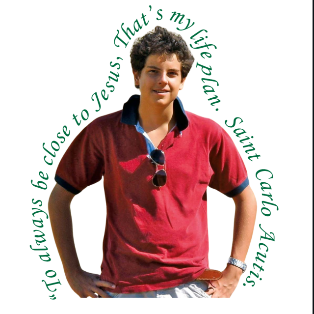 Saint Carlo Acutis Stickers